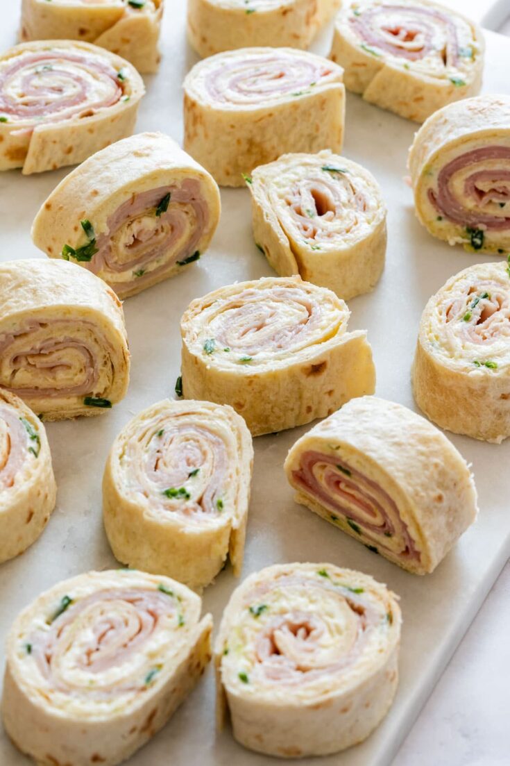 Turkey Pinwheels - Appetizer Addiction