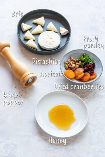 Mini Brie Christmas Trees - Appetizer Addiction