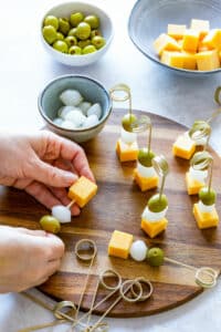 Irish Flag Appetizer Skewers - Appetizer Addiction