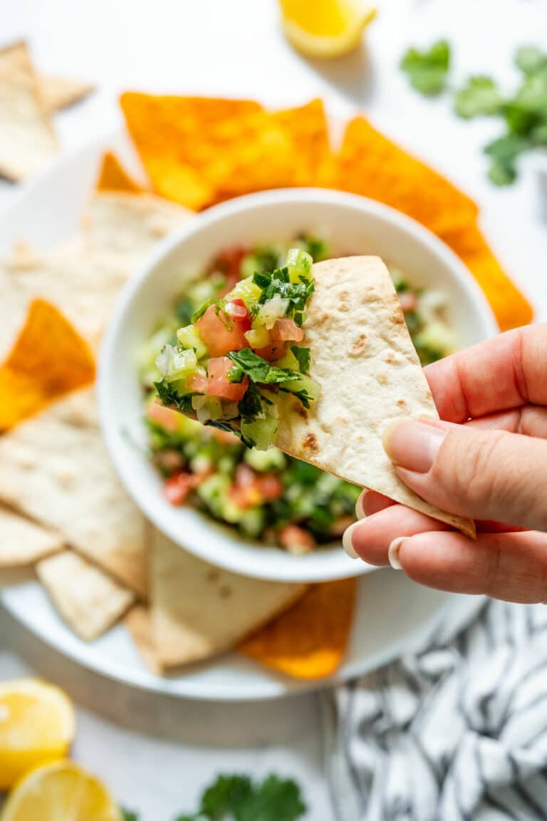 Fresh Cucumber Salsa Recipe - Appetizer Addiction
